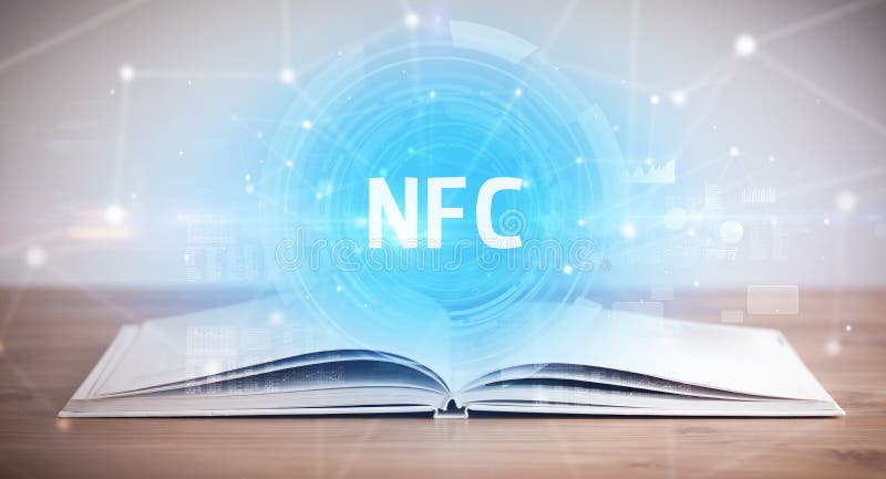 Open Book with Abbreviation Concept Stock Photo - Image of message ...