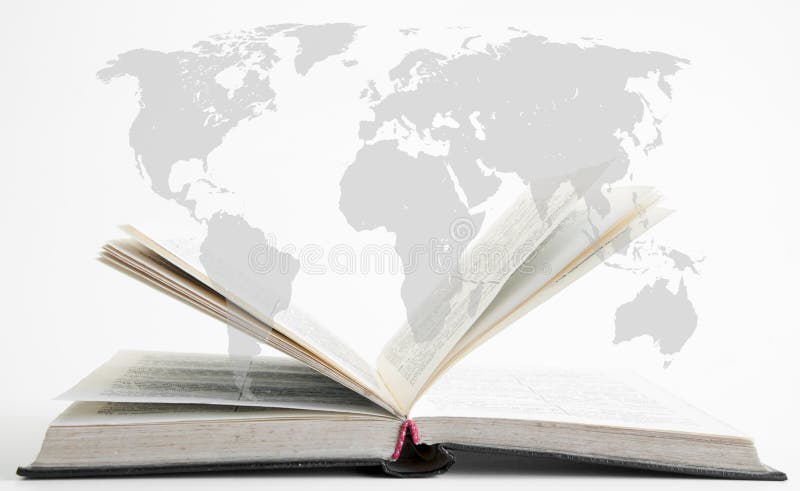 104 World Map Open Book Isolated White Background Stock Photos - Free ...