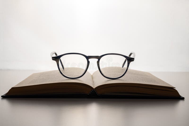 Open book, backlight. stock image. Image of figure, books - 294722891