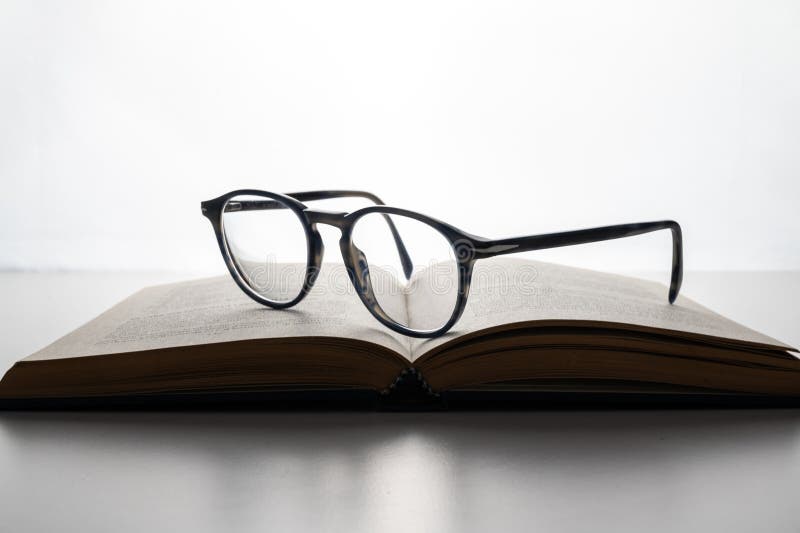 Open book, backlight. stock photo. Image of press, hobby - 294722916