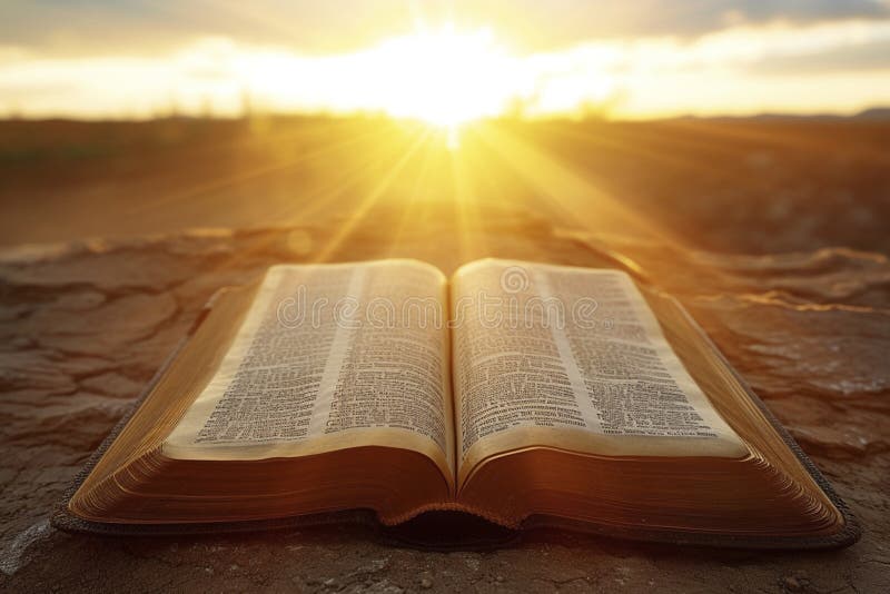 Open Bible Sun Stock Illustrations – 703 Open Bible Sun Stock ...