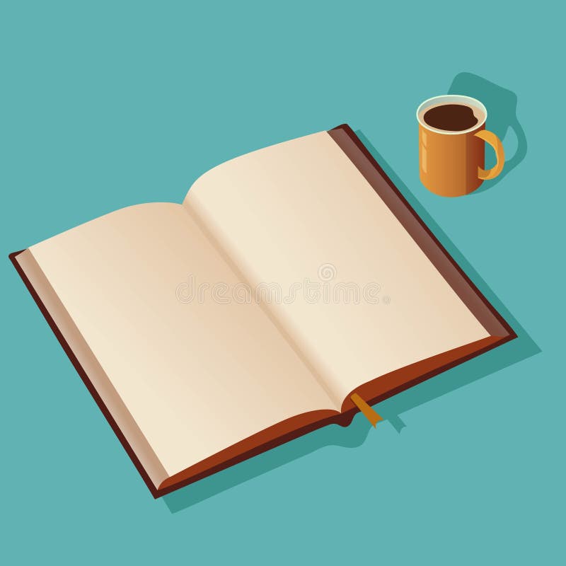 Mug Open Book Stock Illustrations – 365 Mug Open Book Stock ...