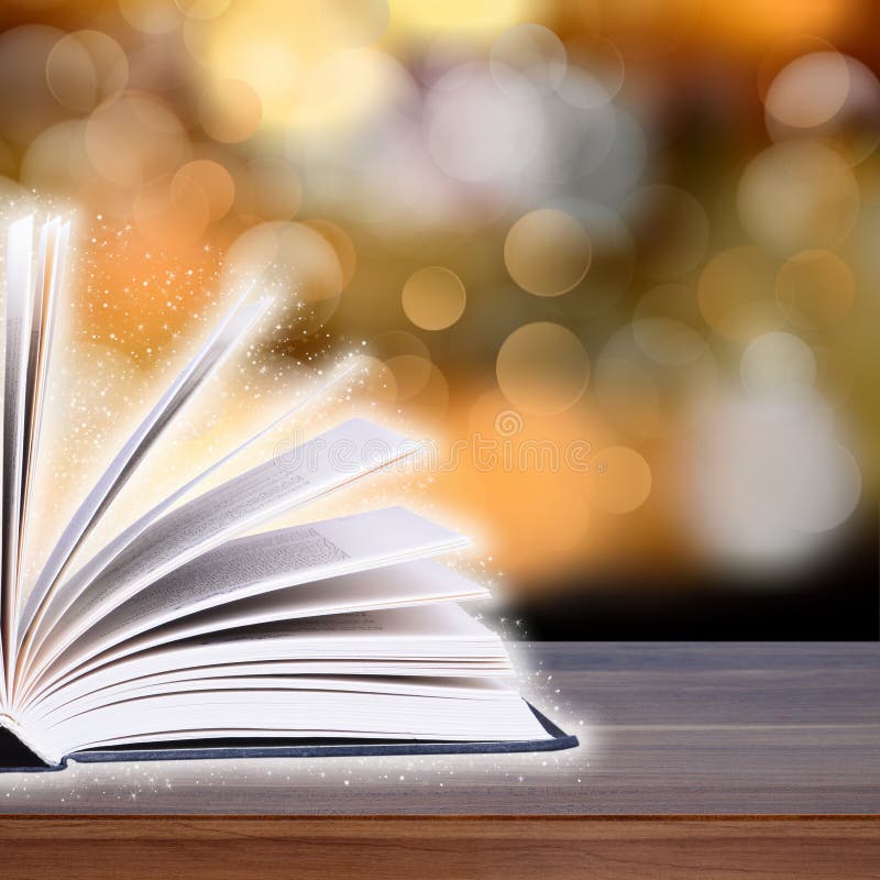 187 Old Open Book Magic Light Rays Stock Photos - Free & Royalty-Free ...