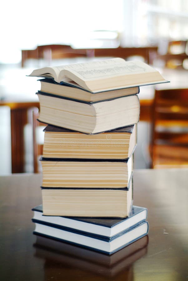 Open book on books stock photo. Image of collection, bright - 54640550