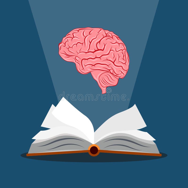 Open the Book and the Brain. Books To Create Ideas and Brain ...
