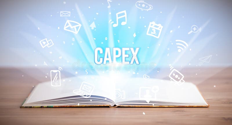 Open Book with Business Inscription Editorial Photo - Image of document ...