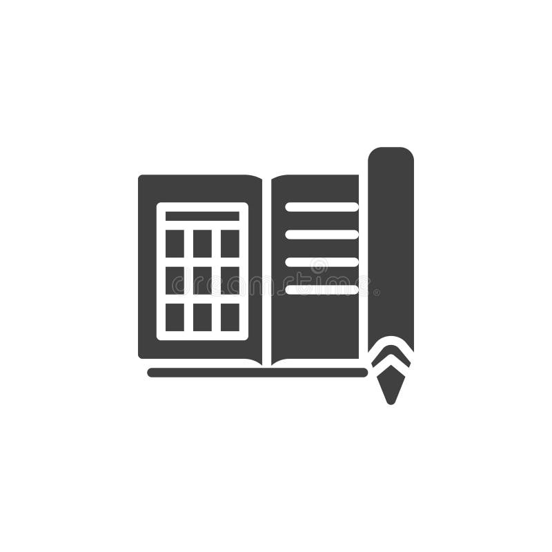 Open Book Line Icon, Outline Vector Sign, Linear Style Pictogram ...