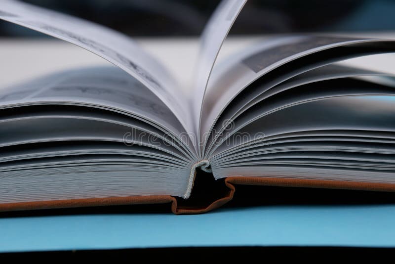 Open book close up. stock image. Image of background - 85050981