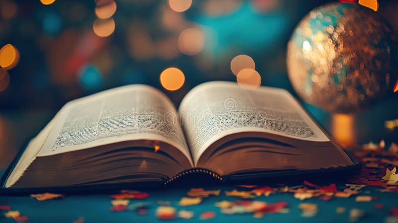 Open Book Colorful Confetti Globe Stock Photos - Free & Royalty-Free ...