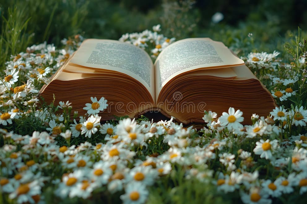 Open Book among Daisies: Nature and Knowledge Harmony for Tranquil ...
