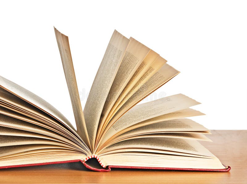 Open book on desk and sea stock photo. Image of writing - 10317908