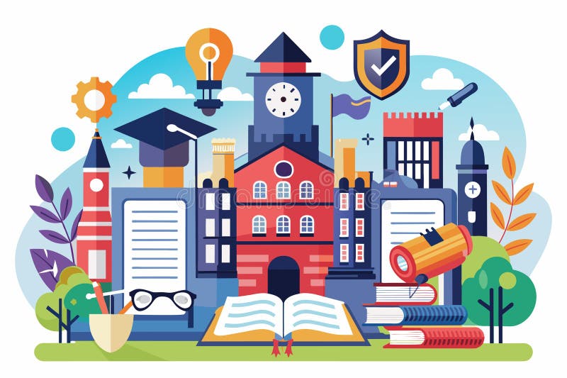 Admission Open School Stock Illustrations – 364 Admission Open School ...