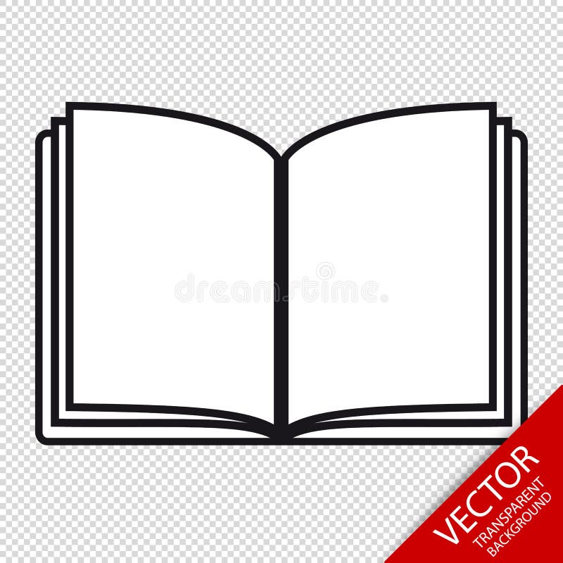 Open Book Icon Transparent Open Book Education Logo Vector Images