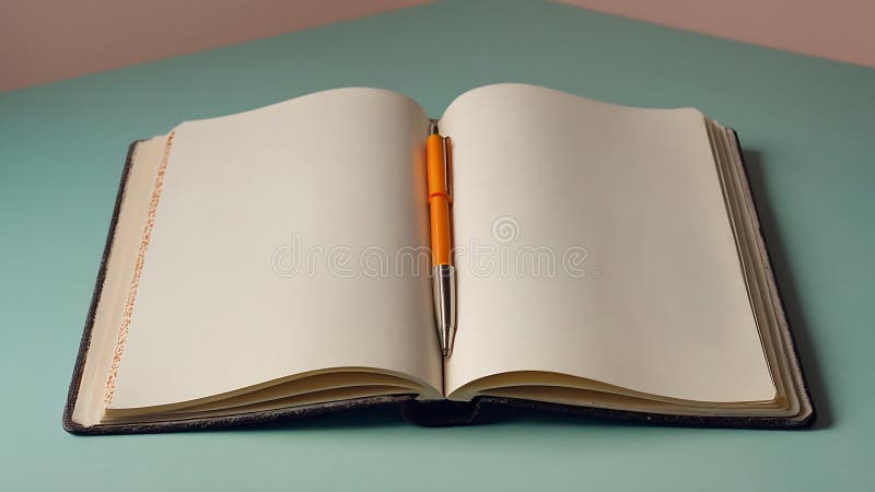 Open Book Empty Pages Stock Illustrations – 2,702 Open Book Empty Pages ...