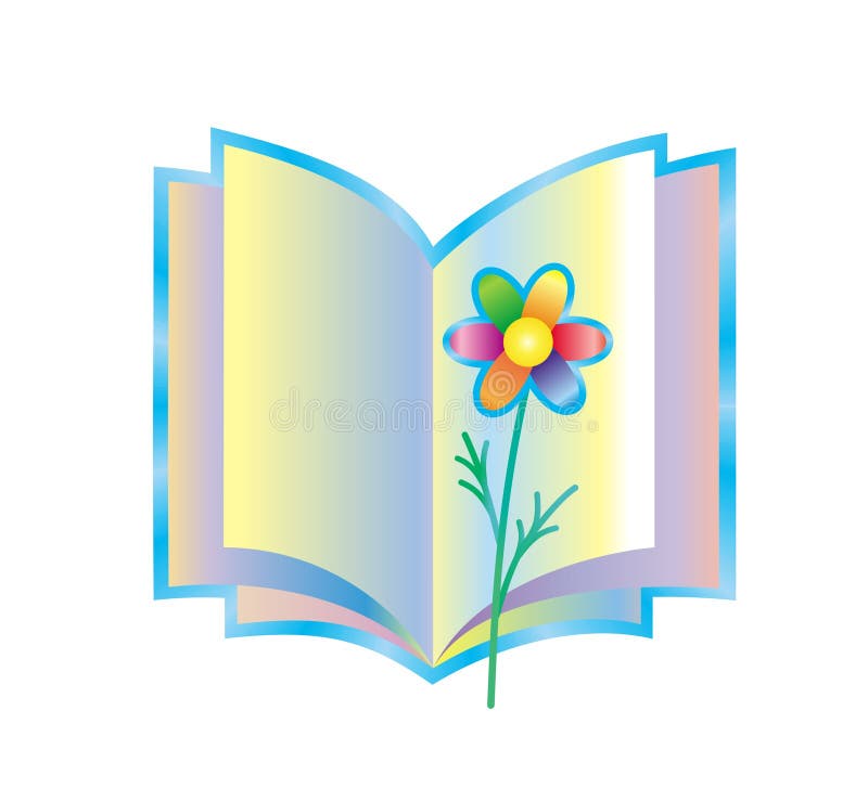 Magic book stock vector. Illustration of cookbook, literature - 9260032