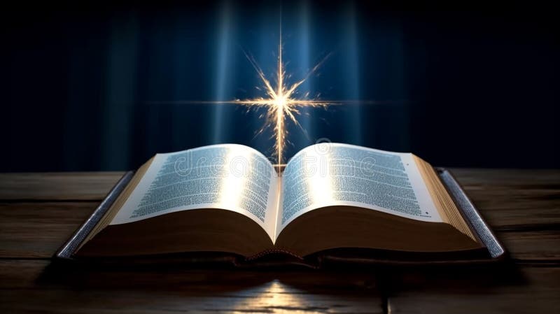 Open Bible Blue Cover Stock Illustrations – 460 Open Bible Blue Cover ...