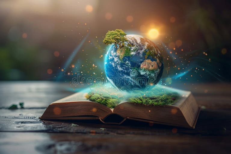 Earth Open Book Stock Illustrations – 3,223 Earth Open Book Stock ...