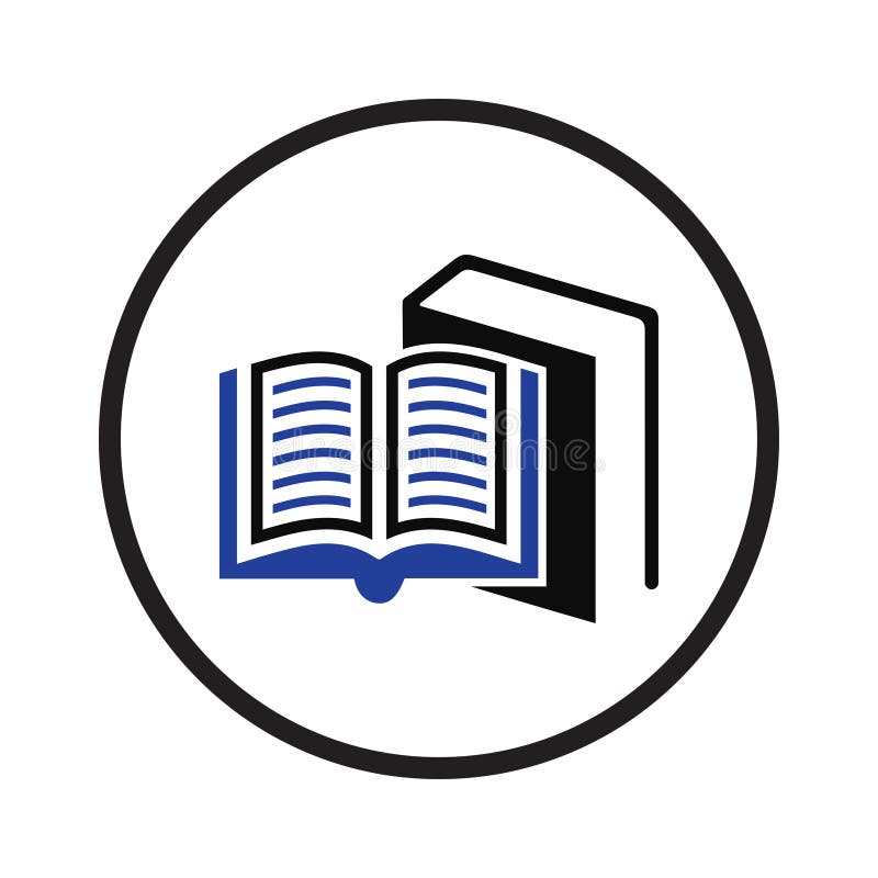 Open book icon stock vector. Illustration of text, paper - 262619361