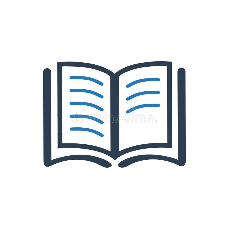 Book Reading Icon stock vector. Illustration of reading - 112020063