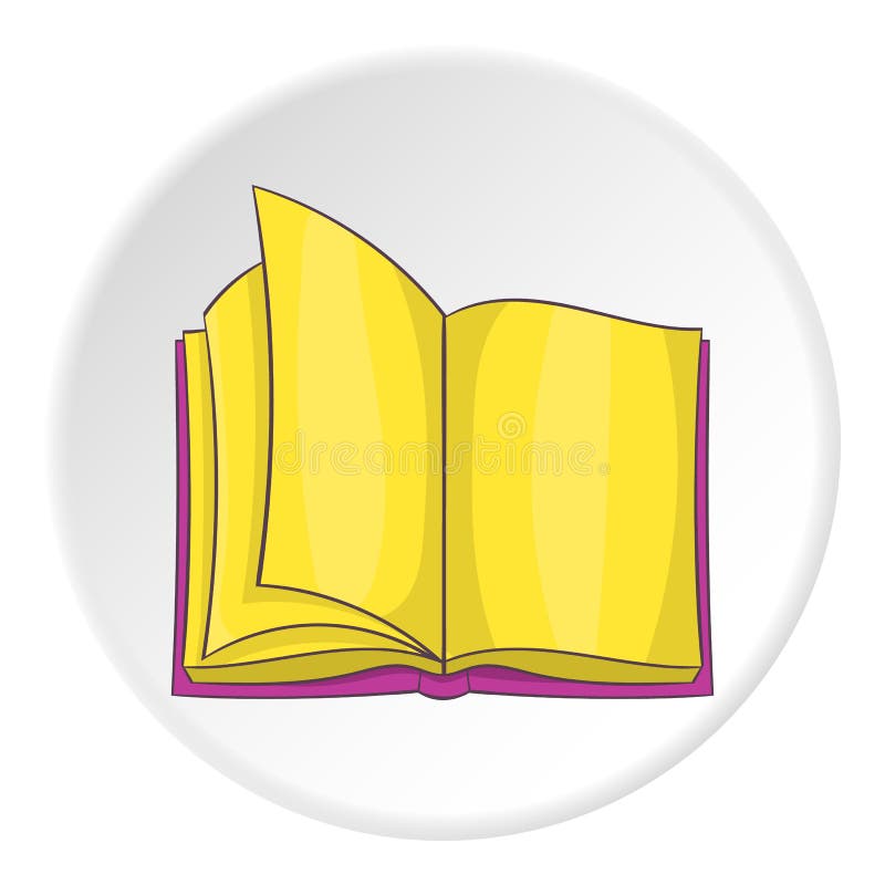 Open Book Icon, Cartoon Style Stock Vector - Illustration of object ...