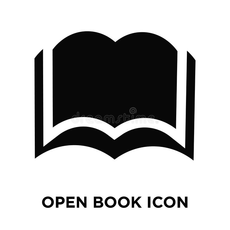 Open Book Concept Vector Linear Icon Isolated on Transparent Background ...