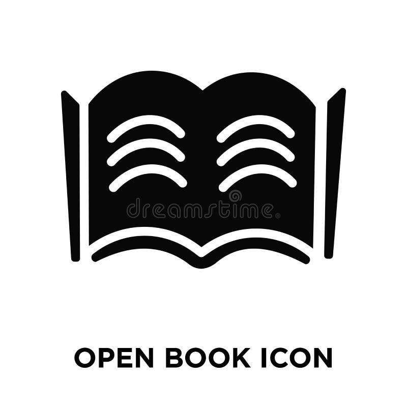 Open Book Concept Vector Linear Icon Isolated on Transparent Background ...
