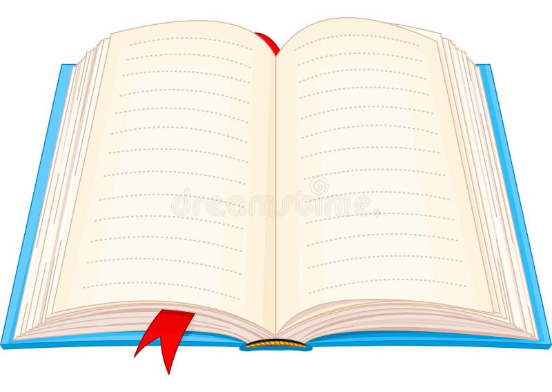 Open book. Vector sketch stock vector. Illustration of brochure - 51798755