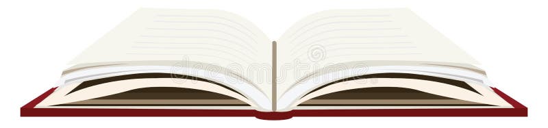 Open book, icon stock vector. Illustration of collection - 261377100