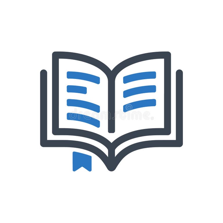 Open book learning icon stock vector. Illustration of pages - 361529191