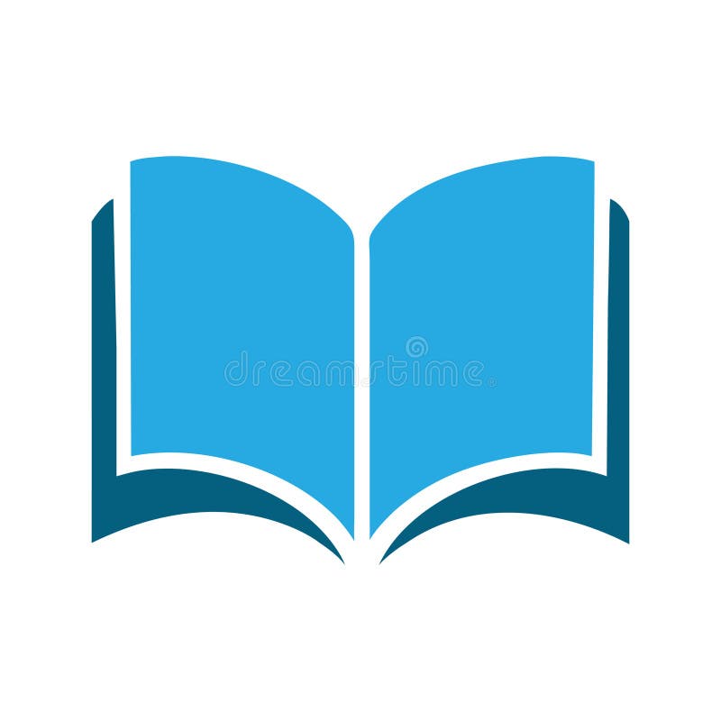 Open Book Logo Icon, Open Book, Knowledge, Education, and Literature ...