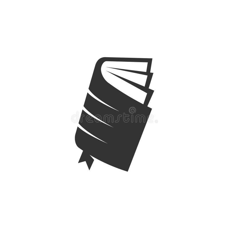 Open Book Logo Template. Icon Illustration Brand Identity. Isolated and ...