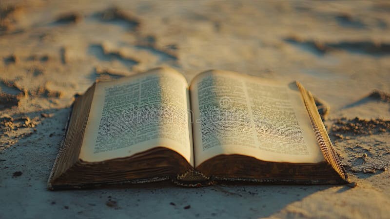 Open Book Lying Plain Surface Stock Photos - Free & Royalty-Free Stock ...