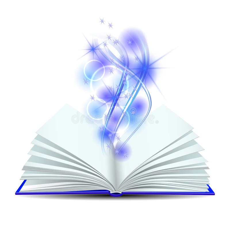 Open Book Magic Stock Illustrations – 21,400 Open Book Magic Stock ...