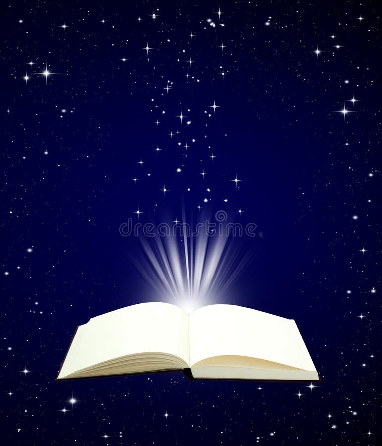 Magic book stock illustration. Illustration of learning - 13331991