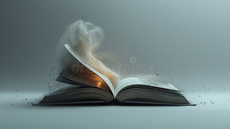 Magic Book Explosion stock illustration. Illustration of explosion ...