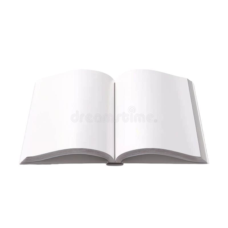 Open Book Mockup stock photo. Illustration of publishing - 348881642