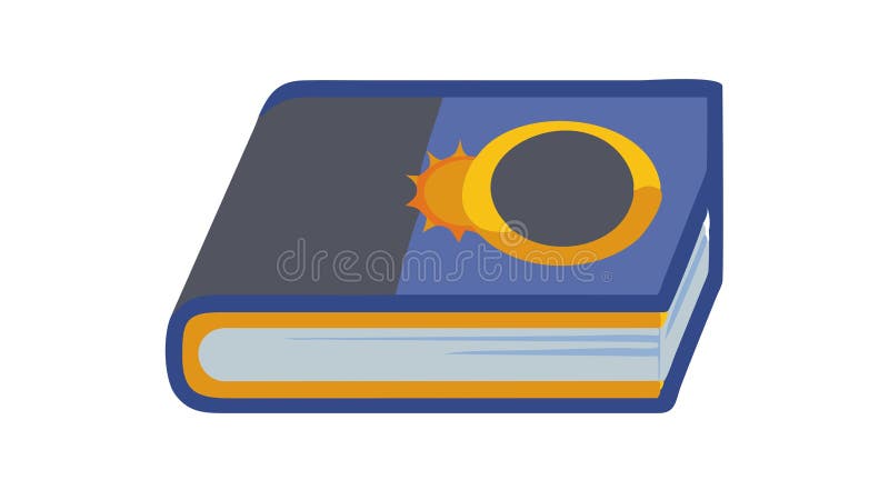 Open Book with Moon and Stars, Astrology, Space, or Nighttime Stories ...
