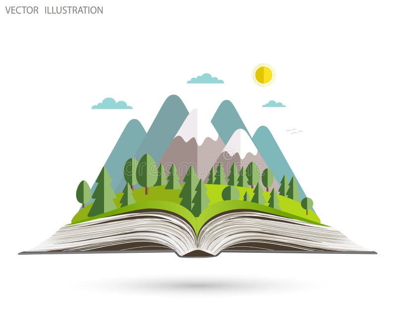 Student School Open Book Theme Stock Illustrations – 149 Student School ...