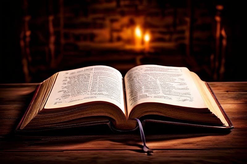 Open Book an Open Book with Welcome Written on the First Page in Stock ...