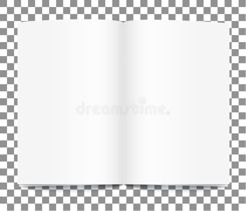 Open book page template stock vector. Illustration of paper - 61358864