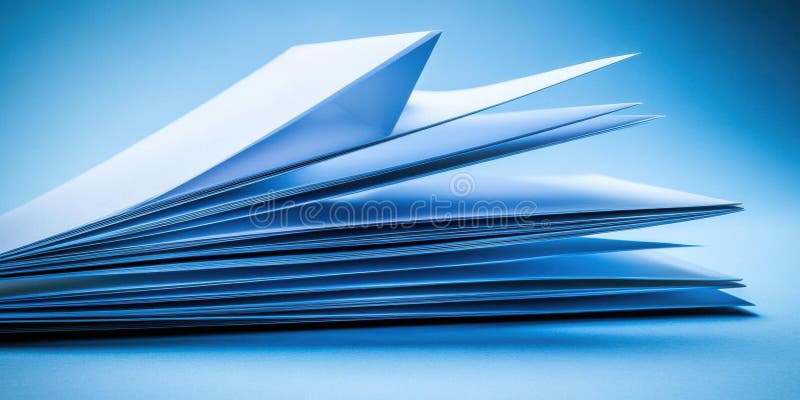 Open Book Pages Presenting Abstract Concept and a Clean Aesthetic Style ...