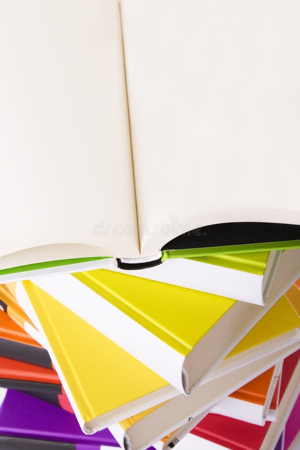 Book Pile stock photo. Image of culture, encyclopedia - 1082166