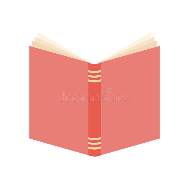 Open Book and Literature Design Stock Vector - Illustration of sign ...