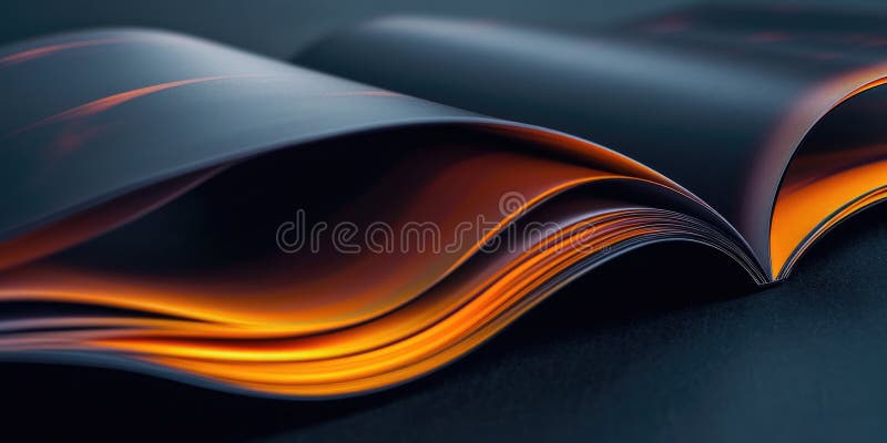 An Open Book Placed on a Table. Suitable for Educational and Literary ...