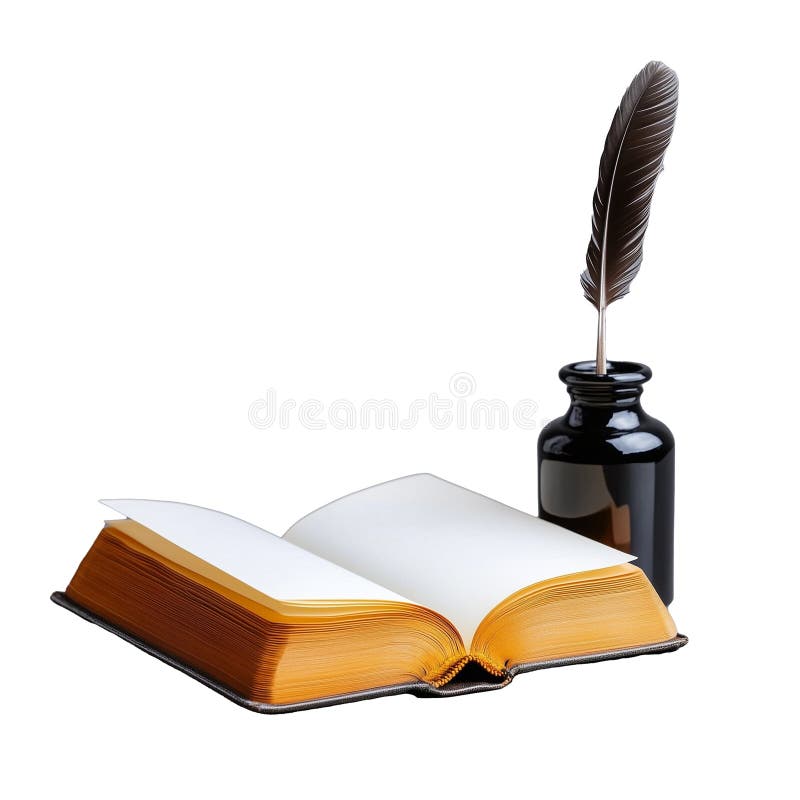 Quill Open Book Transparent Background Stock Photos - Free & Royalty ...