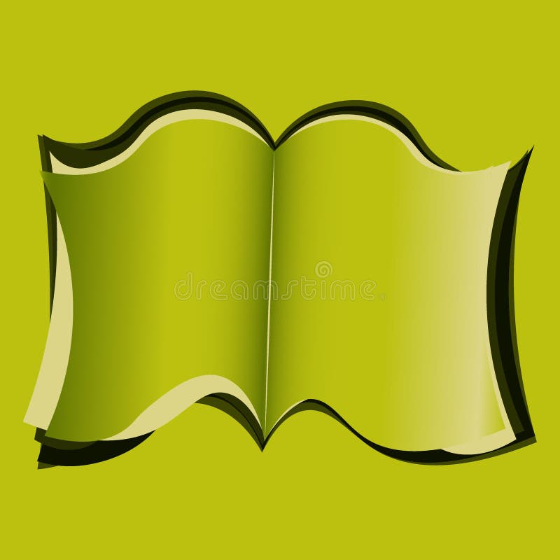 Open Book, Reading, Literature. Design Element of Books, Notebooks ...