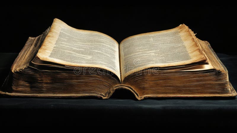 Minimalist Open Book with Blank Pages in Soft Neutral Light Creating an ...