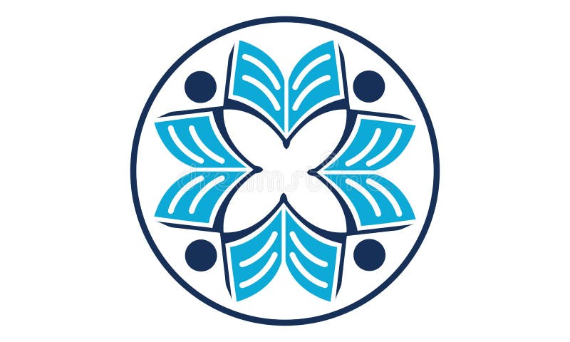 Open Book rotation stock vector. Illustration of logo - 105856310