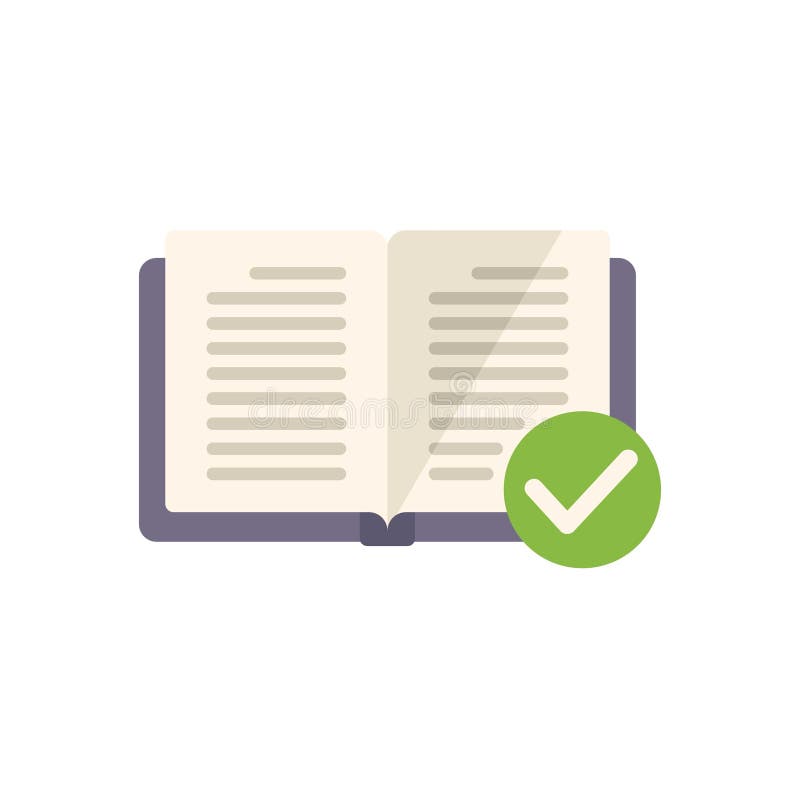 Check Mark Book Stock Illustrations – 5,502 Check Mark Book Stock ...