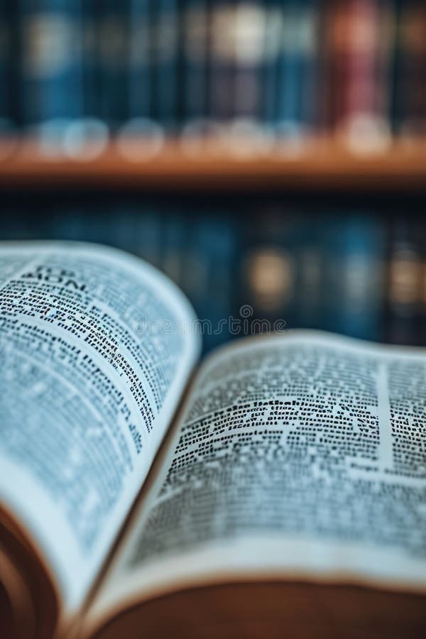 An Open Book Sitting on Top of a Table. Perfect for Educational or ...